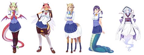 Rin Drave Mirita H Aesculapio Sirene Centaur Vivi Quinn Anaphylaxis And Fam Sei Monmusu