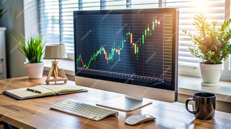 A Computer Monitor With A Graph Showing The Graph Of Graph Graph