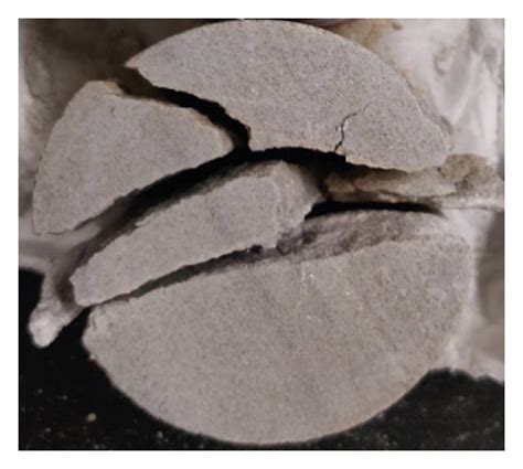 Rock Fracture Patterns For Bts Test Under Various Temperatures A Download Scientific Diagram
