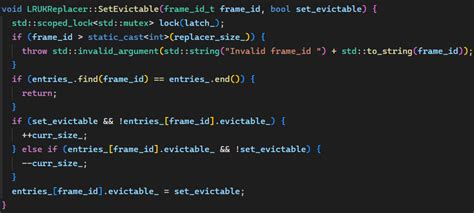 【cmu15 445数据库】bustub Project 1：buffer Poolcmu Bustub Csdn博客