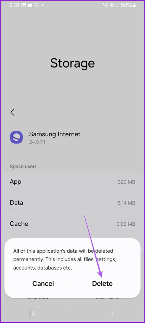 Ways To Fix Samsung Internet Browser Keeps Stopping On Android Guiding Tech
