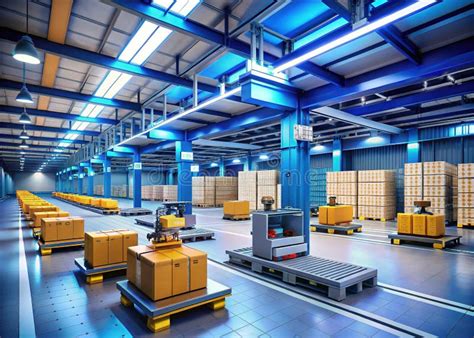 Revolutionizing Warehousing A Futuristic Automated Warehouse With Selfdriving Robots And Ai