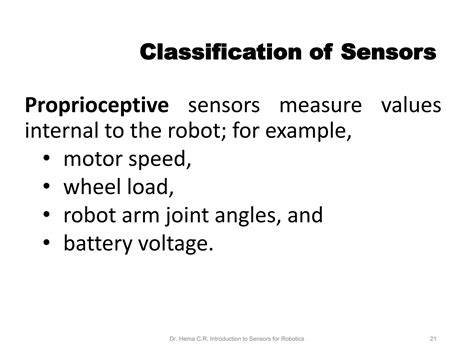 Introduction To Sensors For Robotics Pdf
