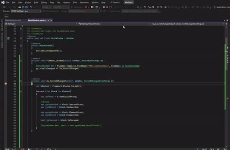 C How To Detect Sections That Are Visible Flowdocumentscrollviewer View Stack Overflow