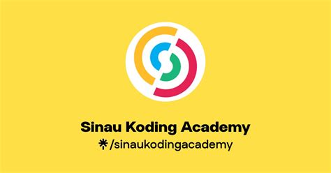 Sinau Koding Academy Instagram Tiktok Linktree