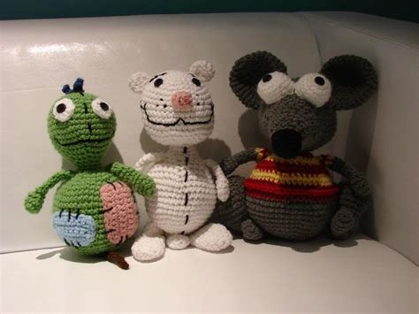 Crochet Amigurumi Toopy Binoo And Patchy Patch From The Hit Treehouse TV Series Please Visit