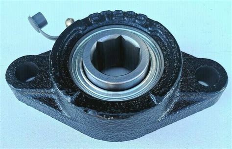 Premium 7/8" Hex 205KRRB2 Bearing 2-Bolt Flange Unit, Replaces Peer ...