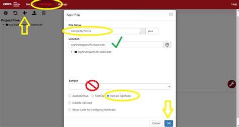 Custom Ftc Blocks Myblocks · First Tech Challengeftcrobotcontroller Wiki · Github