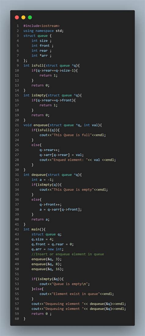 Ankit Kumar On Linkedin Day 11 I Have Completed The Implement The Queue Using Array Task Of