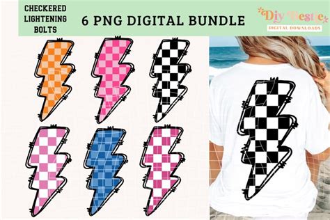 Lightning Bolt Png Bundle Lightening Lighting Clipart Graphi