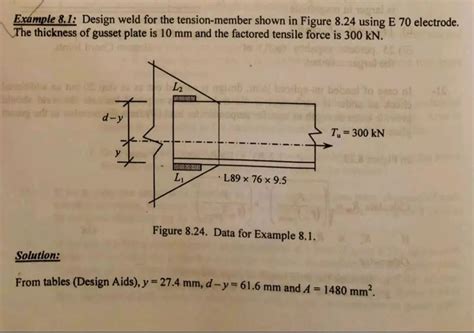 Engineering Infinity On Linkedin Calculation Notebook For The Design Of Weld For The Tension Member