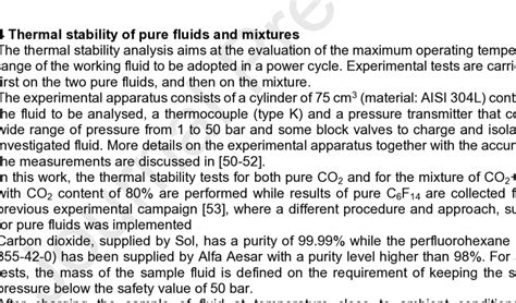 Pressure Temperature Envelope For A Binary Mixture Of Carbon Dioxide