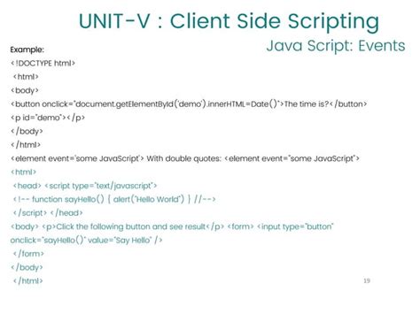 Web Technologies Javascript Ppt