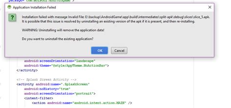 Android I Cant Run My App In Emulator After I Renamed The Folder Of