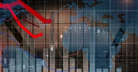 Animation Of Statistics And Financial Da Stock Video Pond5