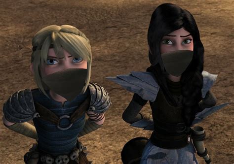 Astrid And Heather Otn Edit By Yalleo On Deviantart