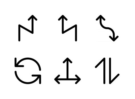 Zig Zag Arrow Vector Art Icons And Graphics For Free Download