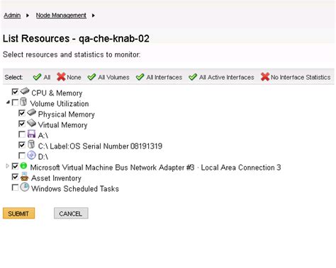 monitor the windows mount points on the server
