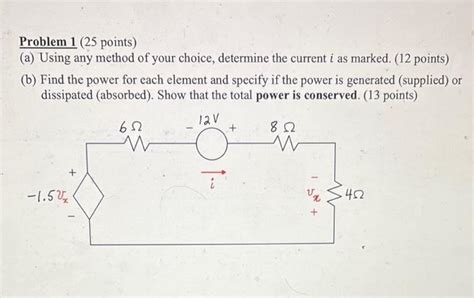 Solved Problem 1 25 Points A Using Any Method Of Your