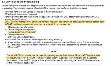 CC R How To Configure The Flash Protection Settings In BLE Examples Bluetooth Forum