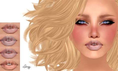 Second Life Marketplace Glossy Pack Frost And Nude Color