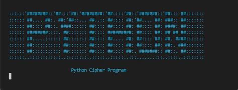Python Cipher Program Using Numpy