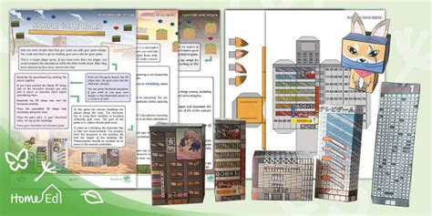 Platform Game Design Pack Teacher Made Twinkl