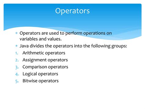 Unit 2 Data Typesvariablesoperatorsconitionalsloops And Arrays Pptx