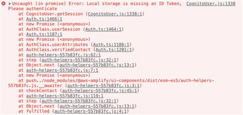 Local Storage Is Missing An Id Token Please Authenticate Error While Adding Verification