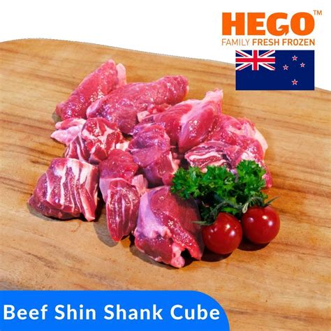 Hego Grass Fed Beef Shin Shank Cube Chilled Ntuc Fairprice
