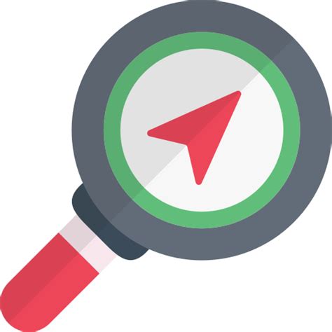 Search Vector Stall Flat Icon