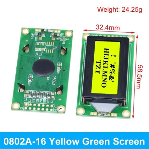 LCD Module Blue Green Screen For Arduino LCD Character UNO R Mega