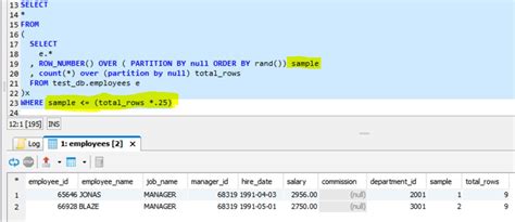More Random Data Sampling For Sql For Breakfast Facebook