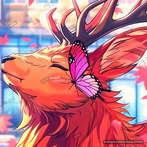 Ai创作图原创插画萨摩耶 神鹿赐福 拟人鹿插画 小鹿临摹 灵动麋鹿精灵 九尾狐插画 卡通唯美梦幻鹿 九尾陆吾 鹿蜀插画 狗狗潮流插画 鹿拟人 麋鹿插画 3d麋鹿头 温馨麋鹿 林都之鹿nipic