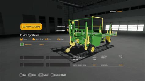 FS Damcon PL Planter Tree Saplings Pallets V Farming Simulator Mod FS Mod