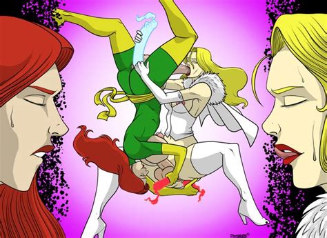 Emma Frost And Jean Grey Emma Frost Futanari Luscious Hentai Manga Porn