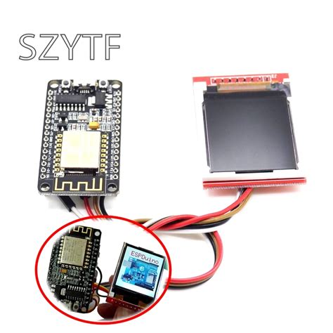 Generic Esp8266 Development Kit With Display Screen Tft Show Image Or