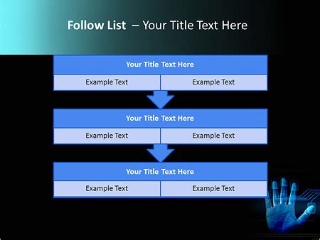 Human Fingerprint PowerPoint Template Backgrounds Google Slides ID 0000006055