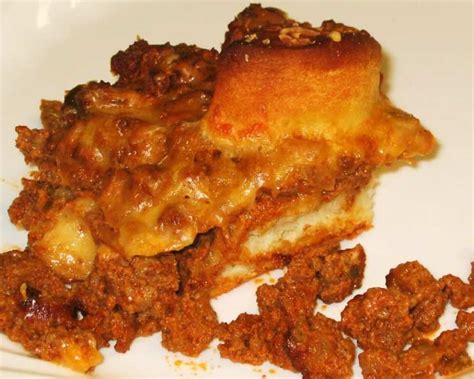 Beef And Biscuit Casserole Recipe Thats Nerdalicious