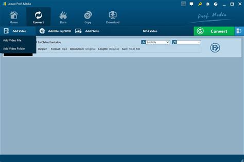 add wma files Leawo 튜토리얼 센터