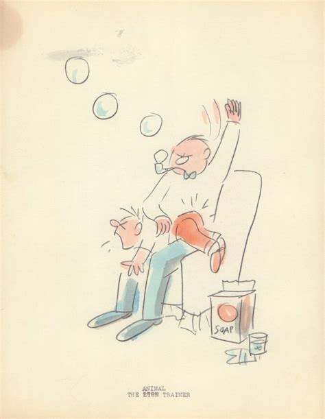 Spanking Son Gag Signed Art By Jerry Marcus Comic Collectibles Original Art Hipcomic