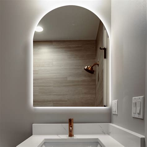 Led 아치형 화장대 거울 욕실 인테리어 조명거울 Vtzar703 온채널