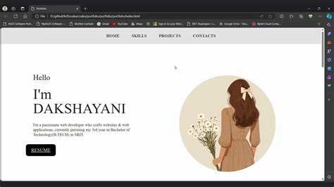 Video Dakshayani Kondisetty On Linkedin Linkedincommunity Bharatintern Portfolio