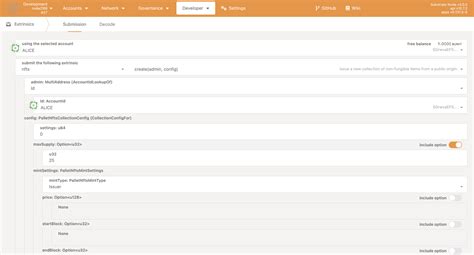 How To Mint Offchain NFT In Pallet Nfts Substrate And Polkadot Stack