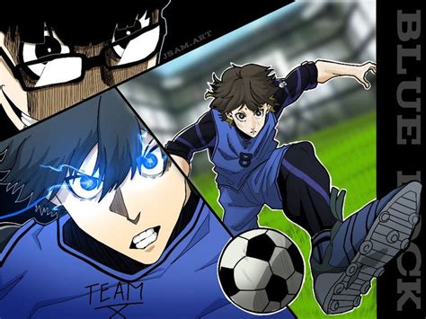Blue Lock Isagi Bachira Jinpachi Illustration Fanart Illustration Fan Art Art