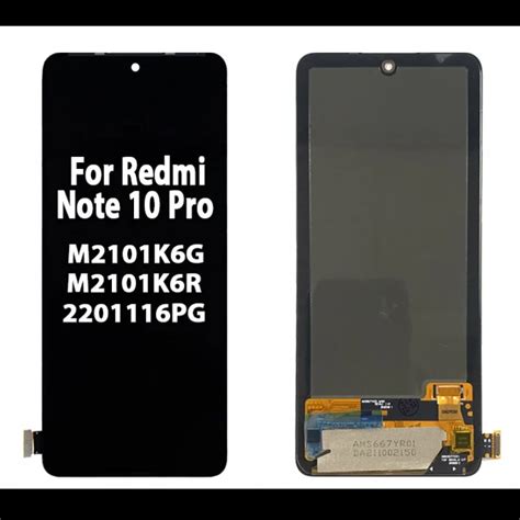Pantalla Completa Xiaomi Redmi Note 10 Pro 4G, Redmi Note 12 Pro 4G (Oled)