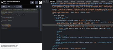 creating two column input placeholders cengiz ilhan medium