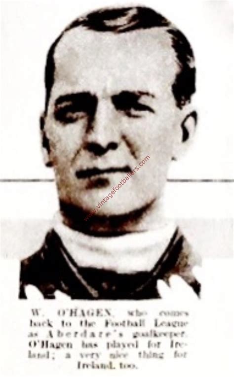 Ohagan Billy Image 4 Aberdare Athletic 1924 Vintage Footballers