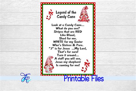 Legend Of The Candy Cane By Family Creations Thehungryjpeg