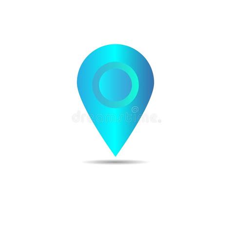 Vector Of Red Map Pointer Icon GPS Location Symbol Stock Illustration Illustration Of Road